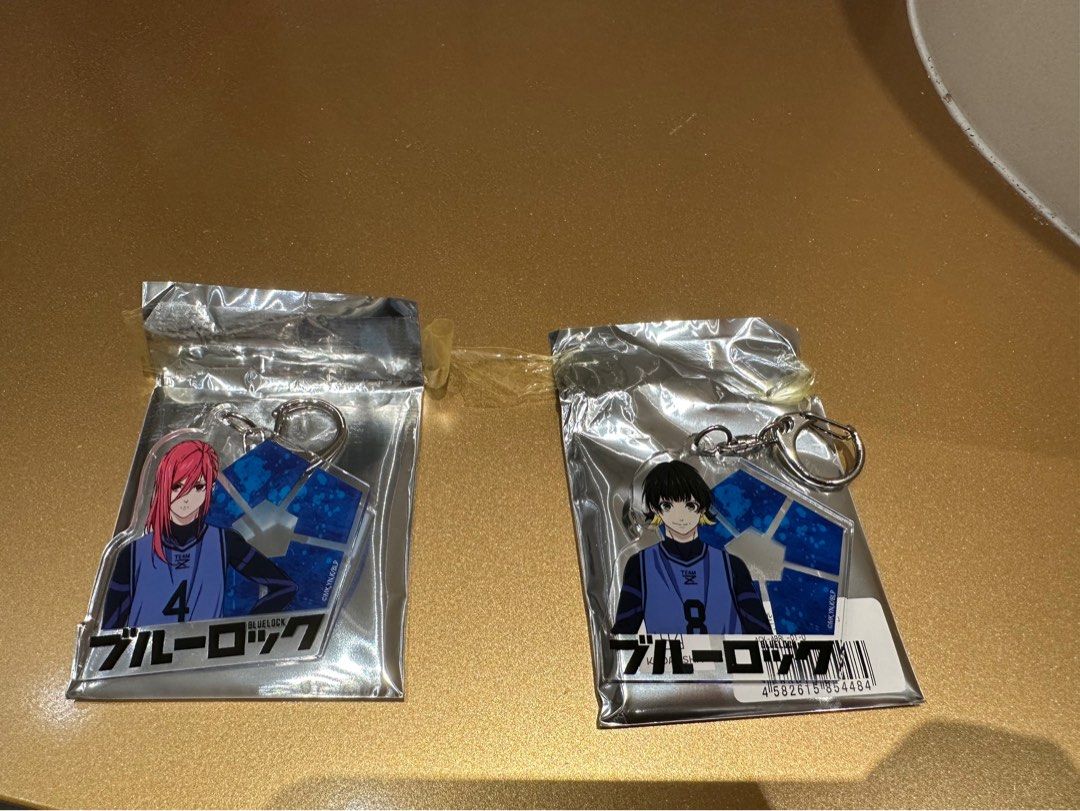 Blue Lock Badges and Keychains, Hobbies & Toys, Memorabilia ...