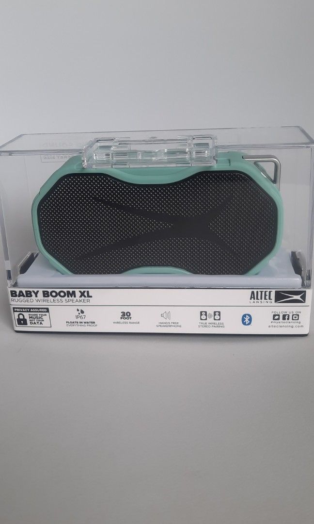 Bluetooth Altec Lansing BABY BOOM XL outdoor speakers, Audio, Soundbars ...