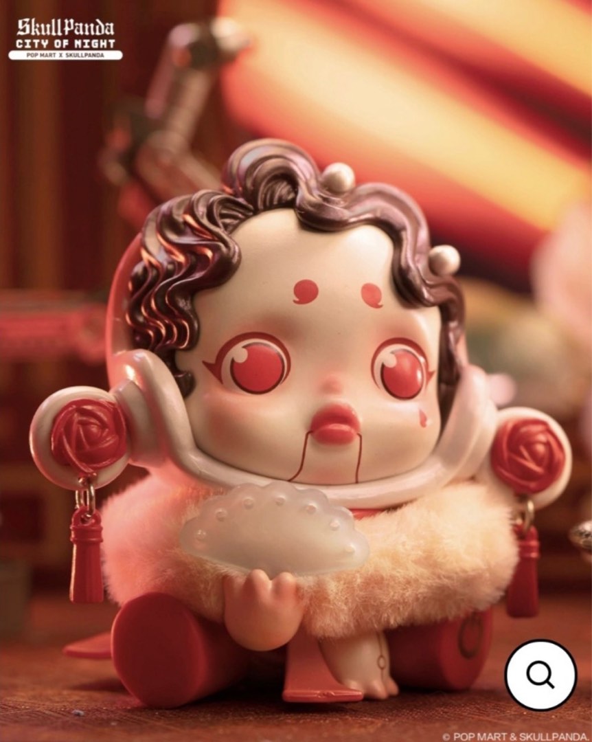BNIF Puppet Singer City Of Night Skullpanda Popmart, Hobbies & Toys ...