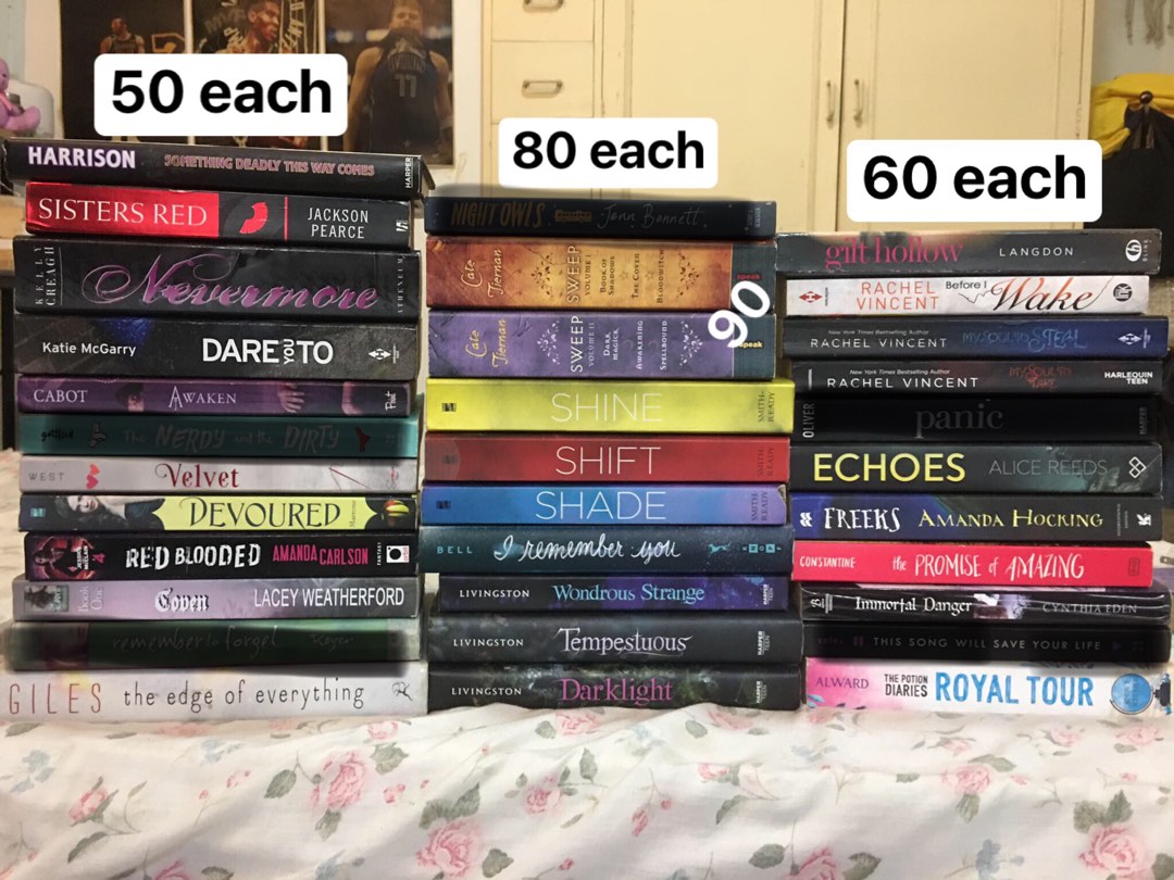 Books for sale! 50, 60, 80 and 90 pesos, Hobbies & Toys, Books ...