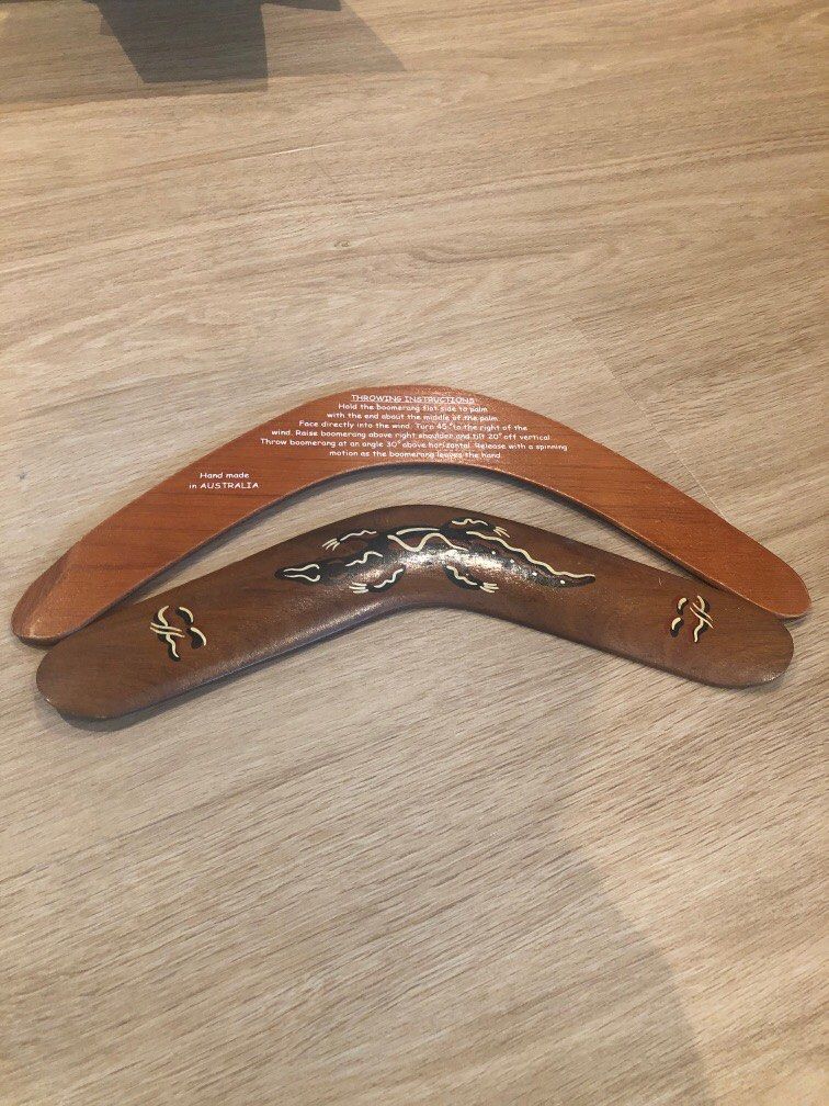 Boomerang from Australia, Sports Equipment, Other Sports Equipment and ...