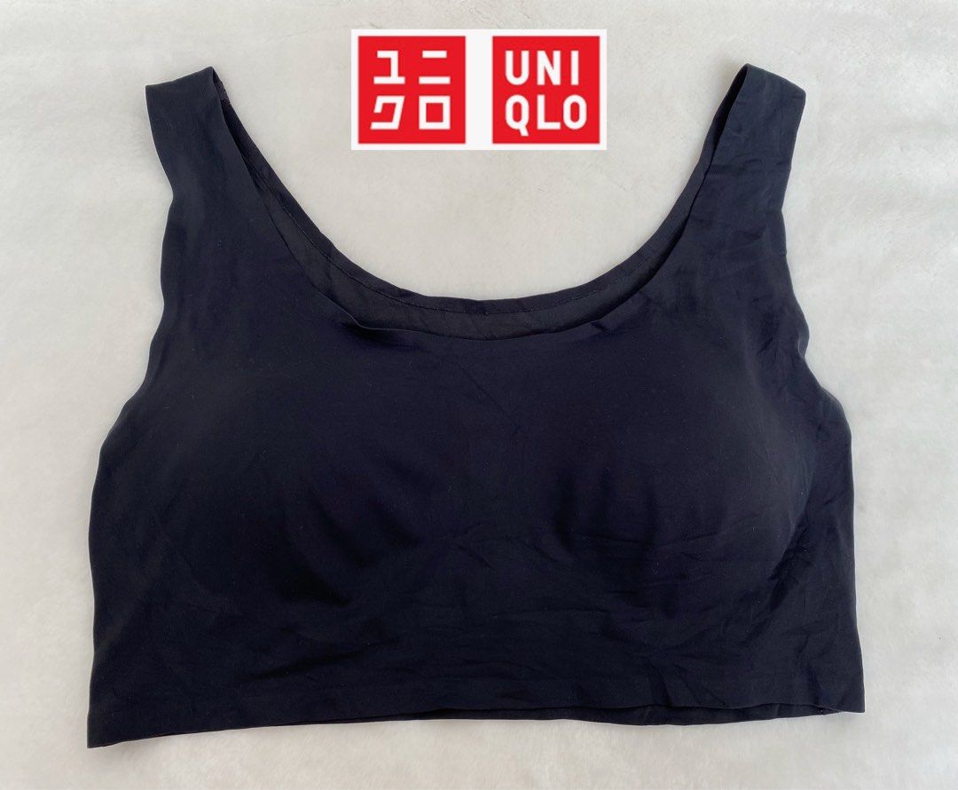 bra uniqlo seamless original, Fesyen Wanita, Pakaian Wanita, Atasan di ...