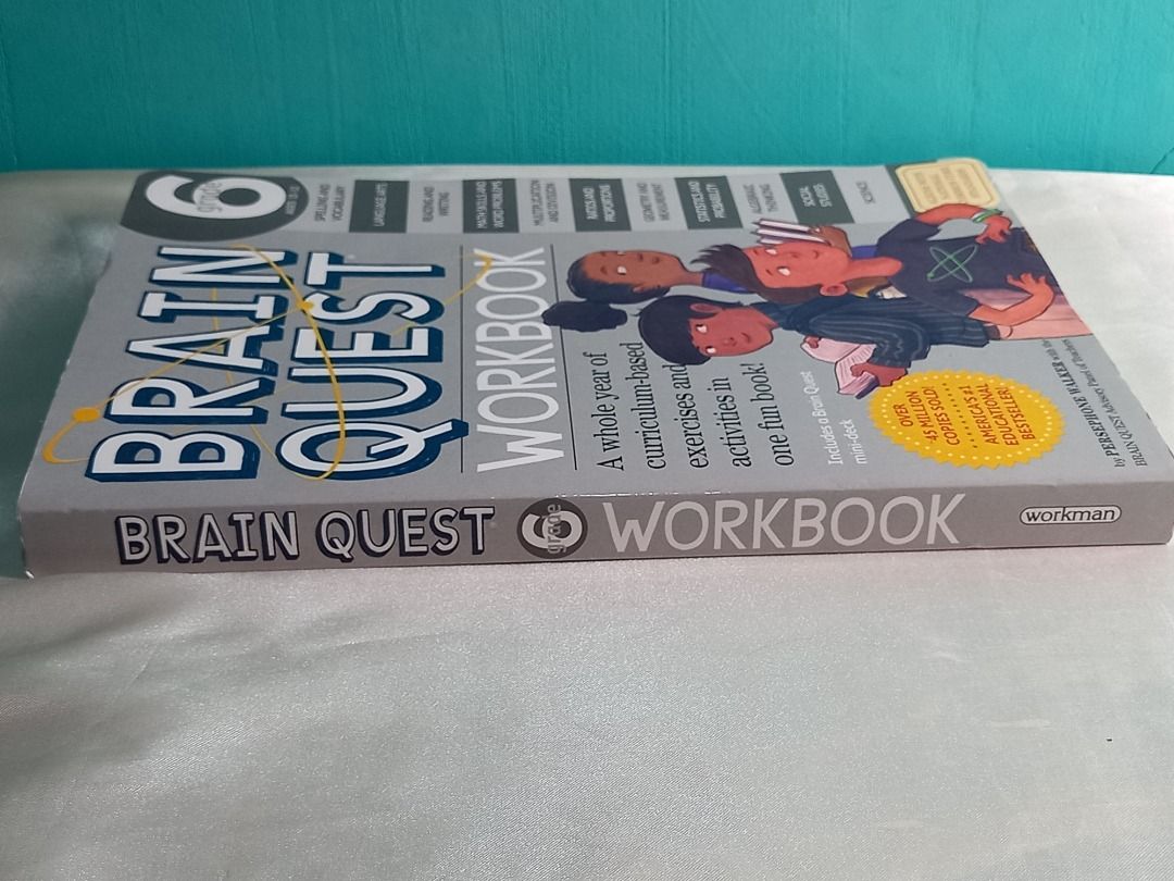 Brain Quest Workbook Grade 6 by Persephone Walker, Hobbies & Toys ...