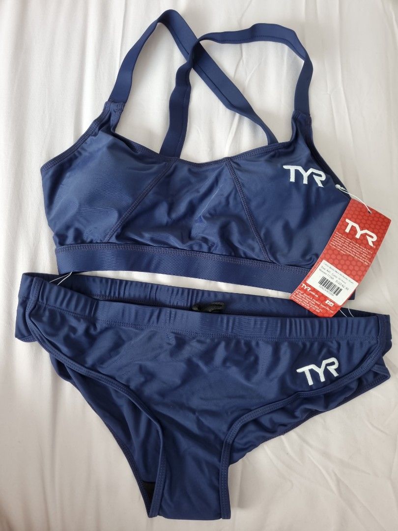 Brand new TYR swim wear x 3 bikini Boyleg diamond back, Women's Fashion ...