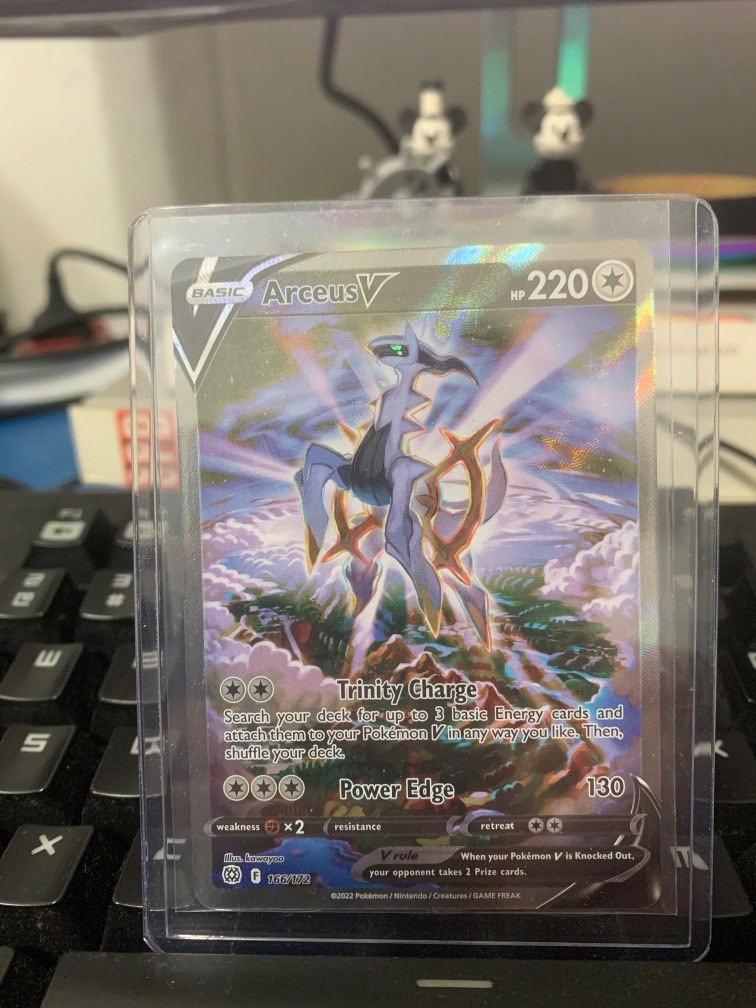 Brilliant Stars Arceus V AA Alt Art, Hobbies & Toys, Toys & Games on ...