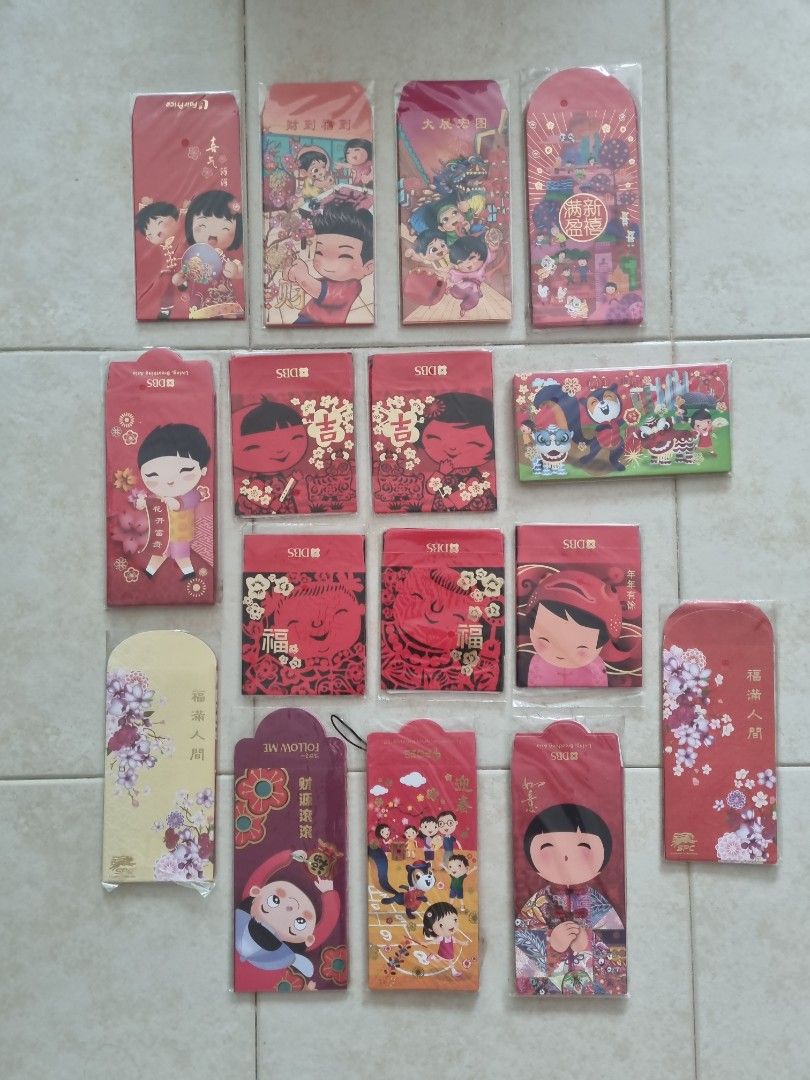 Buy1free1 Children Red Packets ang bao, Hobbies & Toys, Stationery ...