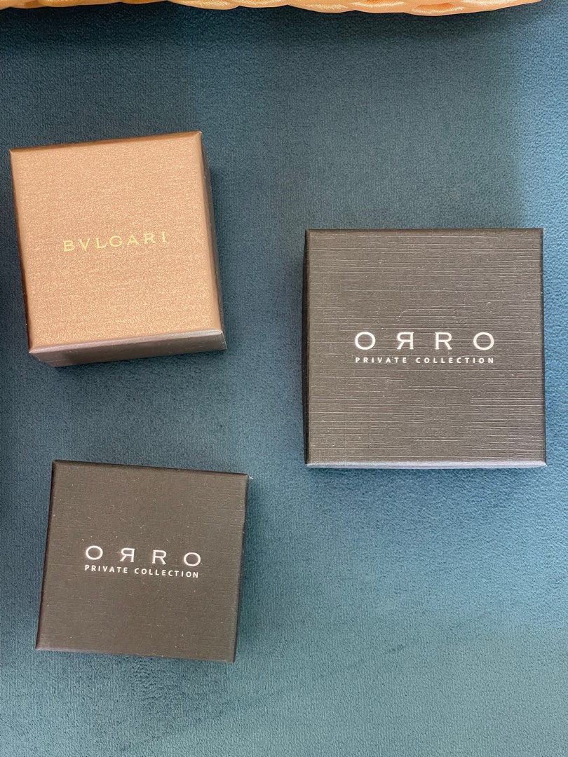 Bvlgari, Orro , Prada boxes, Luxury, Accessories on Carousell