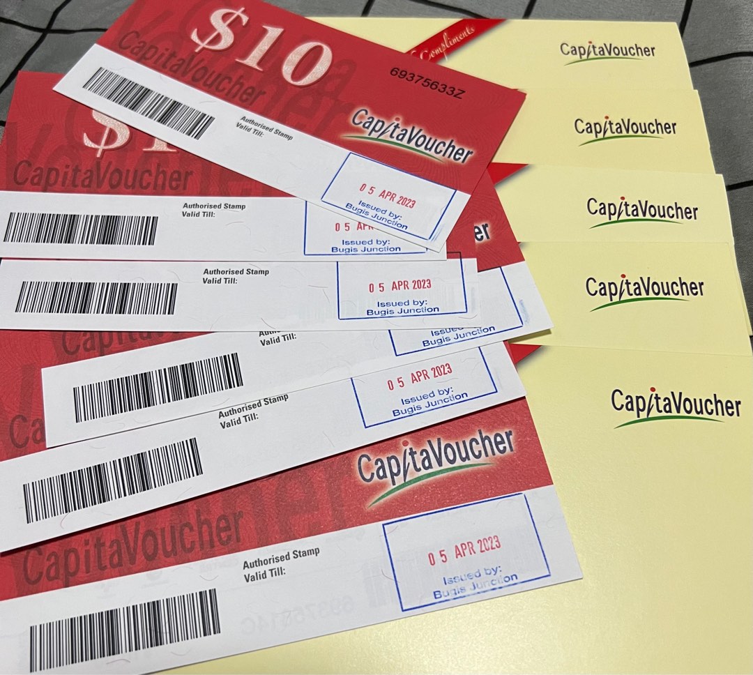 Capita Voucher, Tickets & Vouchers, Vouchers on Carousell