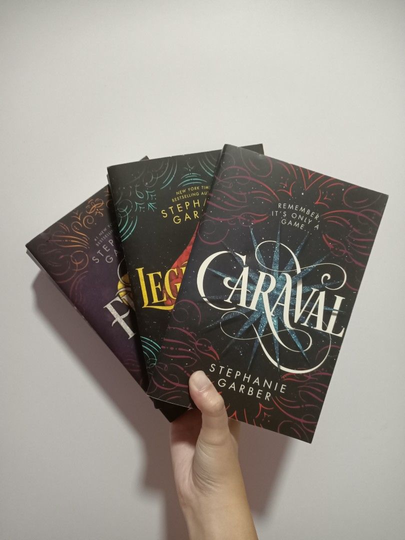 Caraval Trilogy: Caraval//Legendary//Finale by Stephanie Garber ...