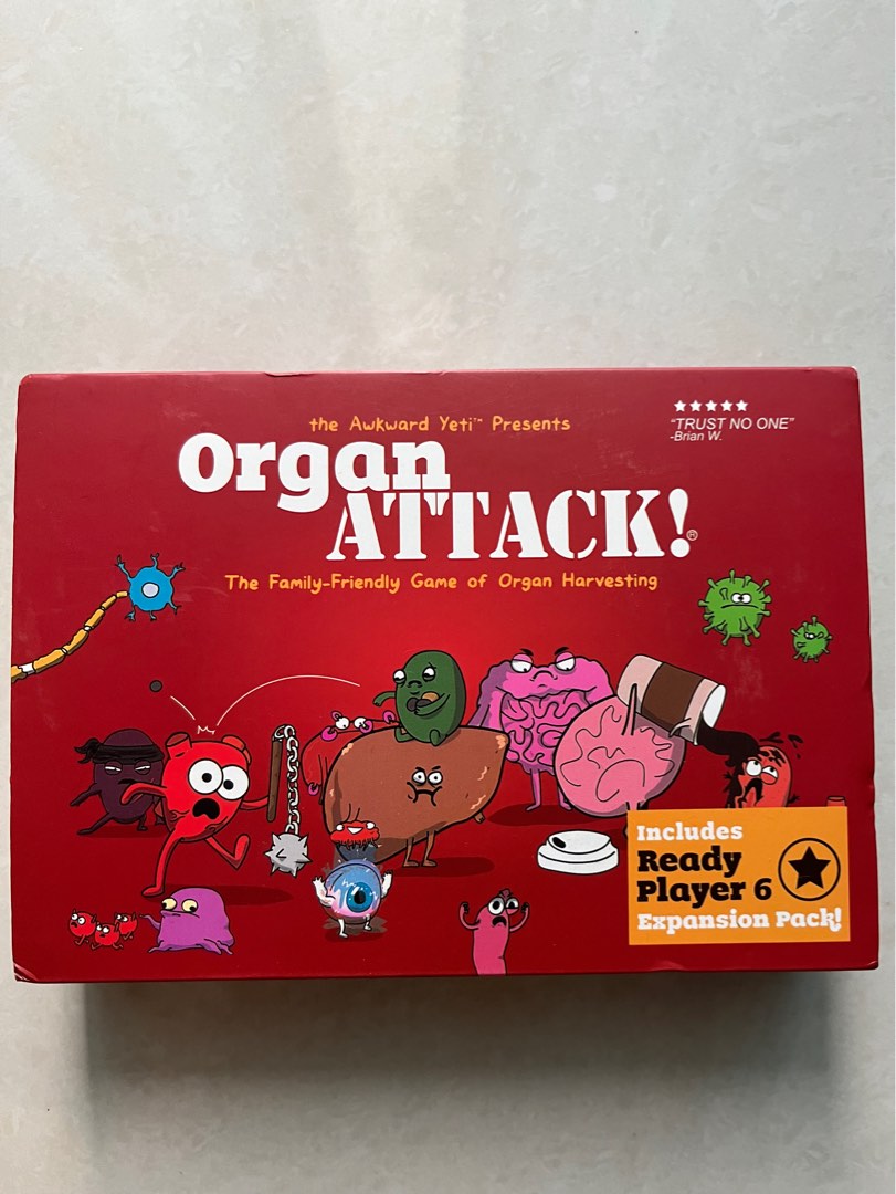 Card Game Organ Attack, Hobbies & Toys, Toys & Games on Carousell