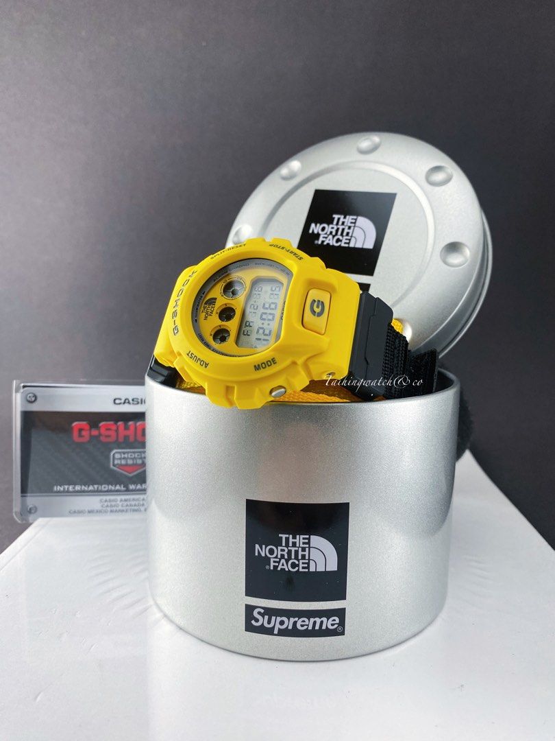 Casio G shock Supreme x the north face, Men's Fashion, Watches ...