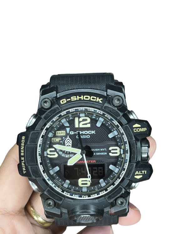 CASIO G-SHOCK MUD Master GWG-1000 Tough Solar Multi Band 6 Triple ...