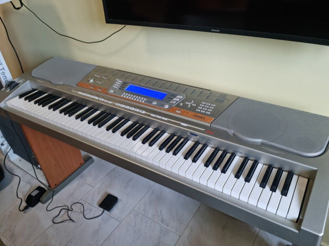 Casio WK8000 digital piano keyboard Full88keys, Hobbies & Toys, Music ...