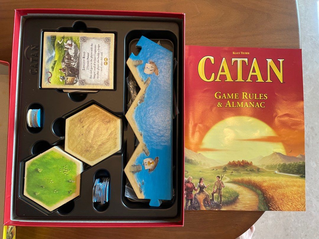 Catan Original, Hobbies & Toys, Toys & Games on Carousell