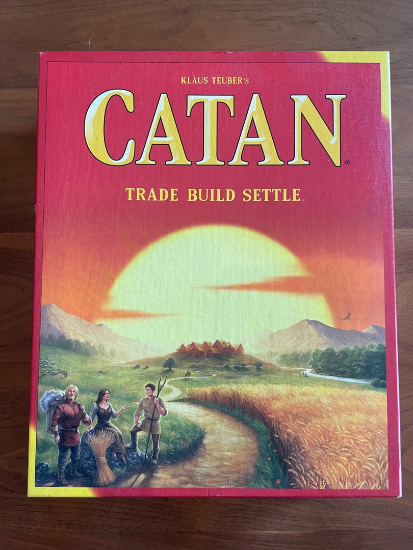 Catan Original, Hobbies & Toys, Toys & Games on Carousell