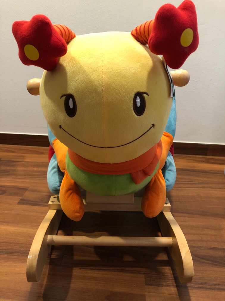 Caterpillar rocking chair, Babies & Kids, Infant Playtime on Carousell