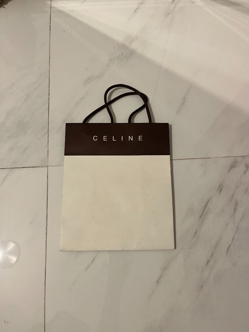 celine small paper bag, Luxury, Accessories on Carousell