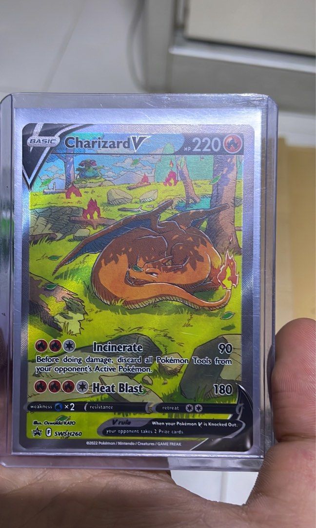 Charizard UPC Ultra premium collection promo card Alternate Art AA Full ...