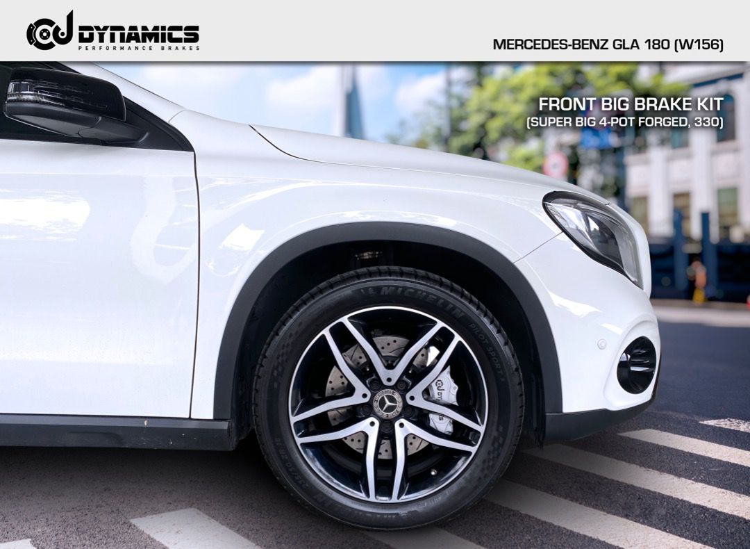 CJ DYNAMICS FRONT BIG BRAKE KIT (SUPER BIG 4-POT FORGED, 330) ON ...