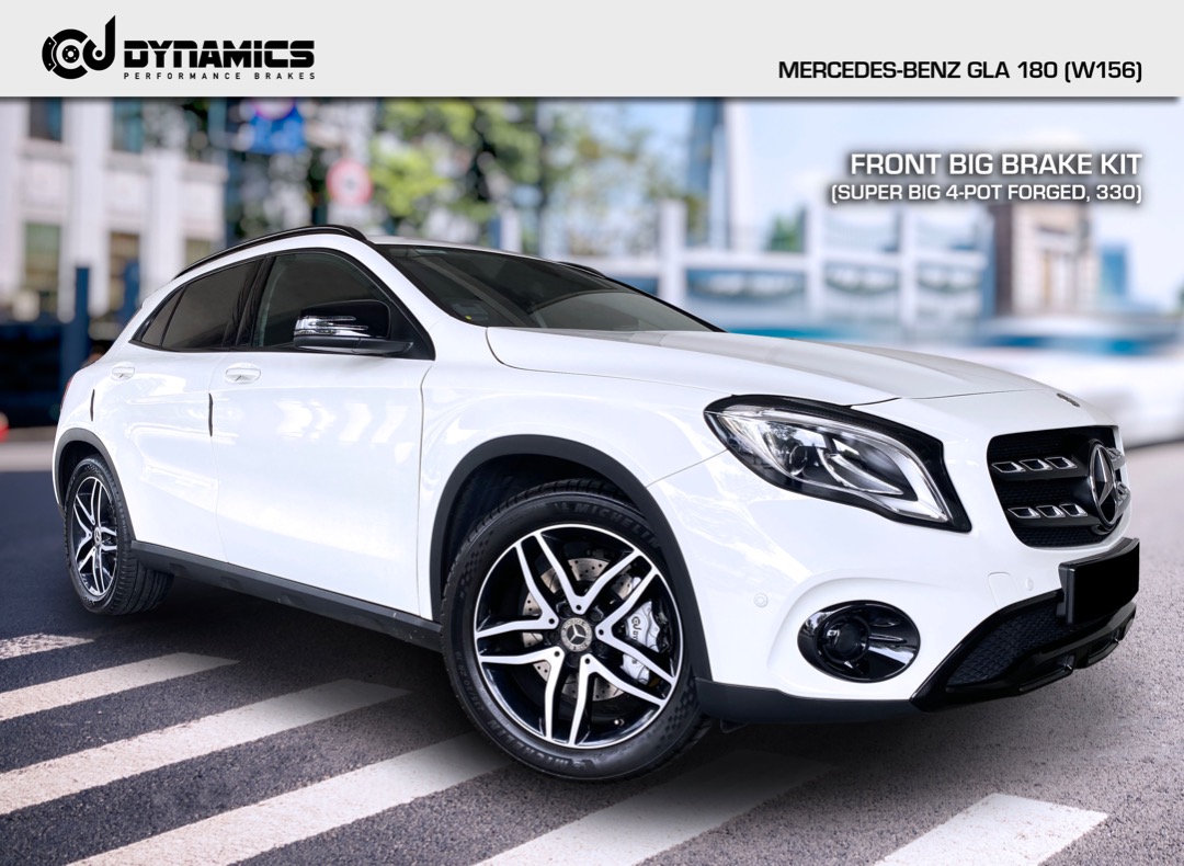 CJ DYNAMICS FRONT BIG BRAKE KIT (SUPER BIG 4-POT FORGED, 330) ON ...