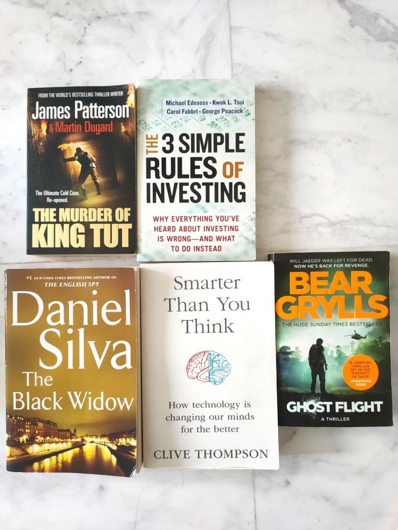 Clearing books, Hobbies & Toys, Books & Magazines, Fiction & Non-Fiction on Carousell