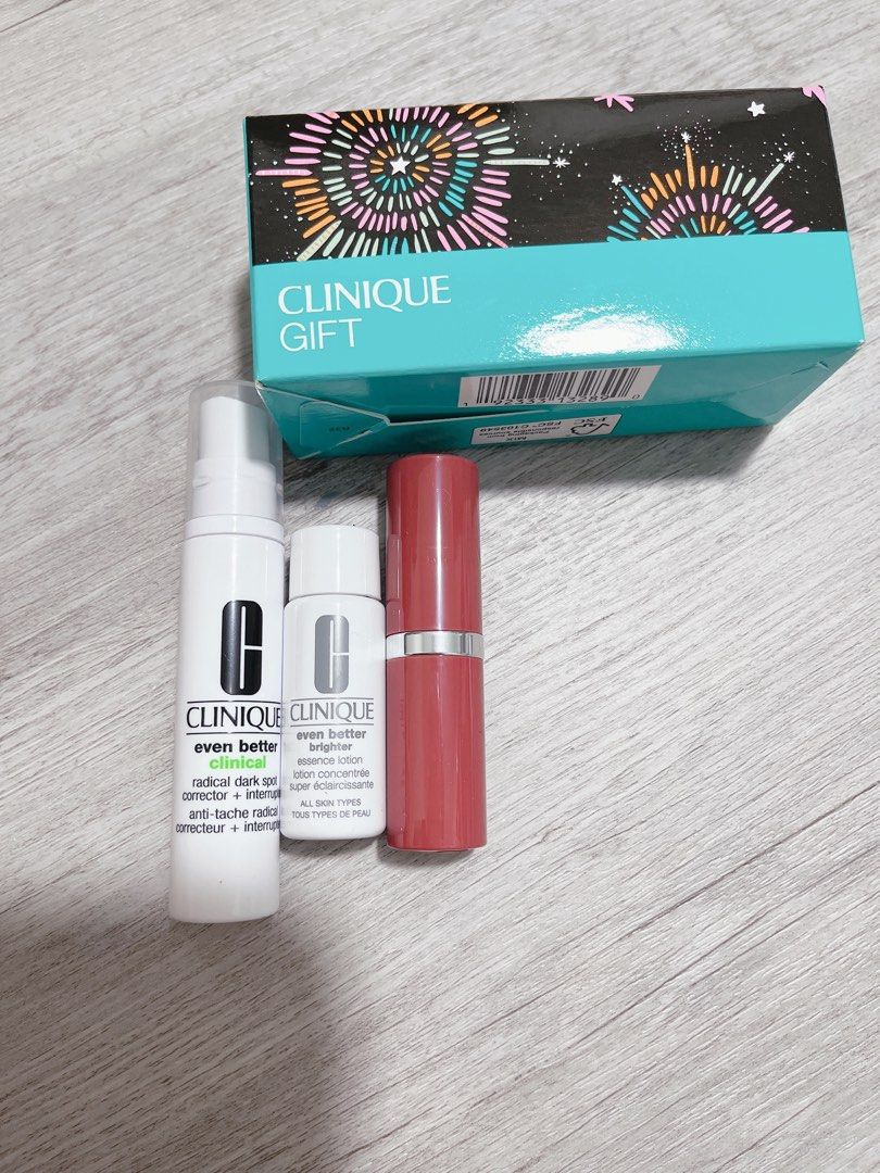 Clinique lipstick gift set, Beauty & Personal Care, Face, Face Care on Carousell