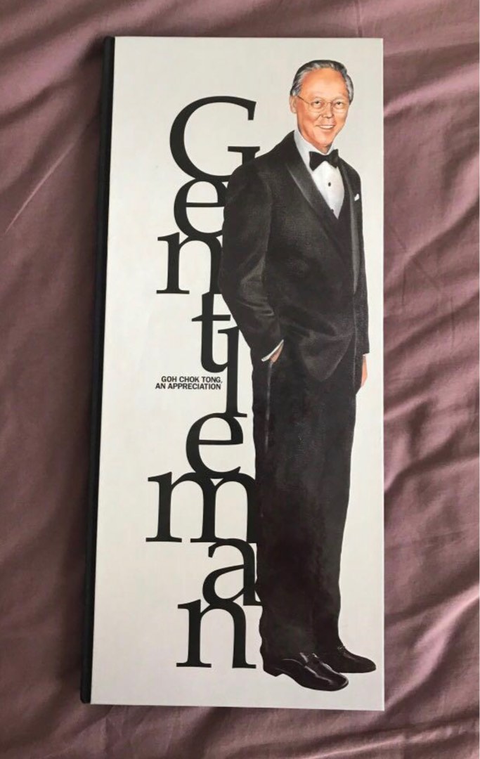 Collectible item : Gentleman : Goh Chok Tong : A Tribute by NTUC ...