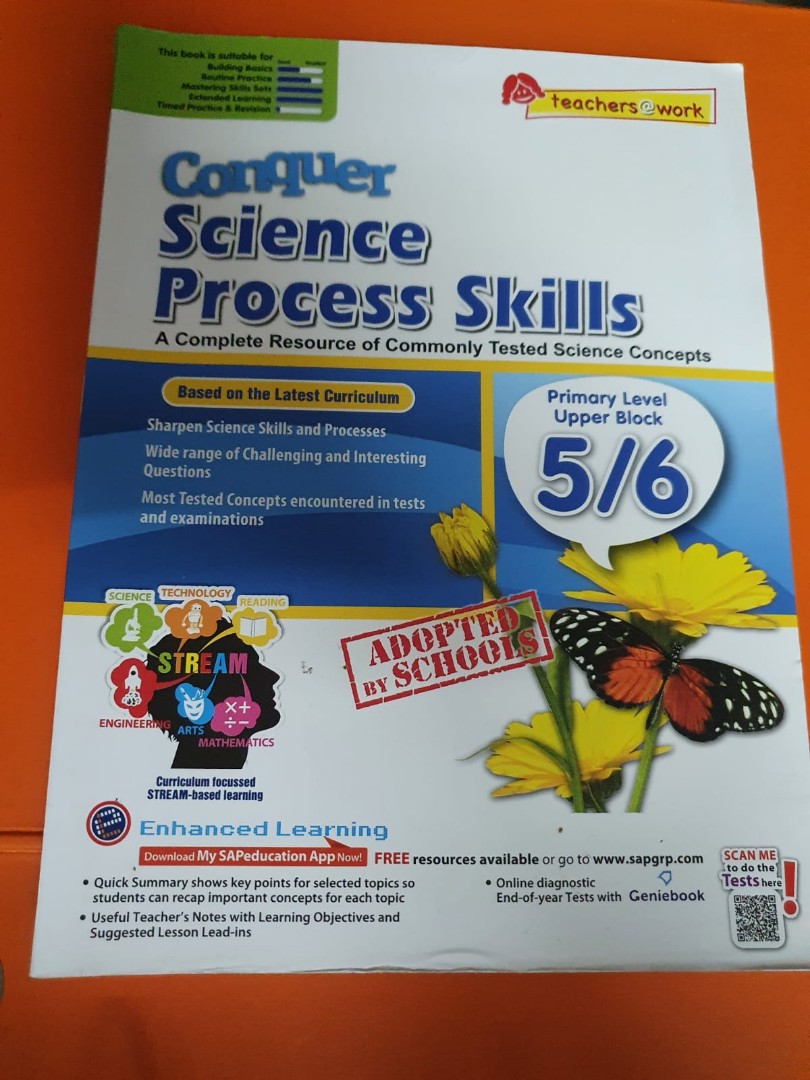 Conquer Science Process Skills P5/6, Hobbies & Toys, Books & Magazines ...