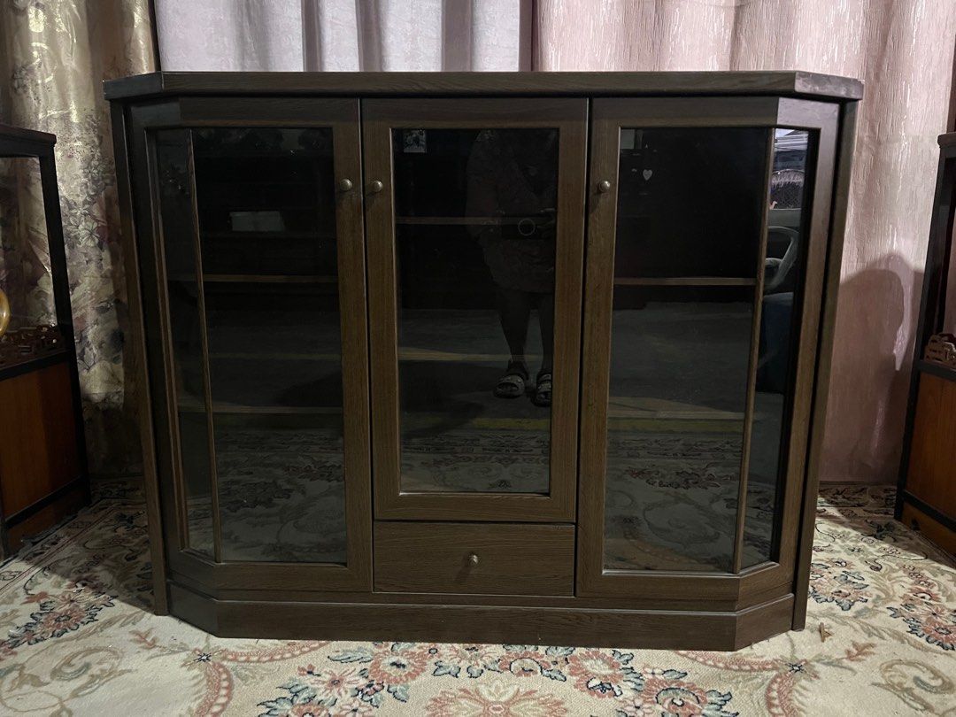 Console display cabinet, Furniture & Home Living, Furniture, Shelves ...