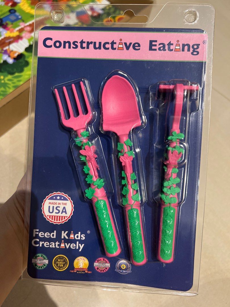 FULL SET Constructive Eating for kids and toddler (fairy girl) xmas ...