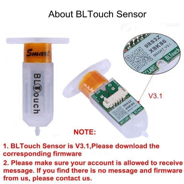 Creality Upgraded BLTouch Auto Bed Leveling Sensor Kit for Ender-3/3S ...
