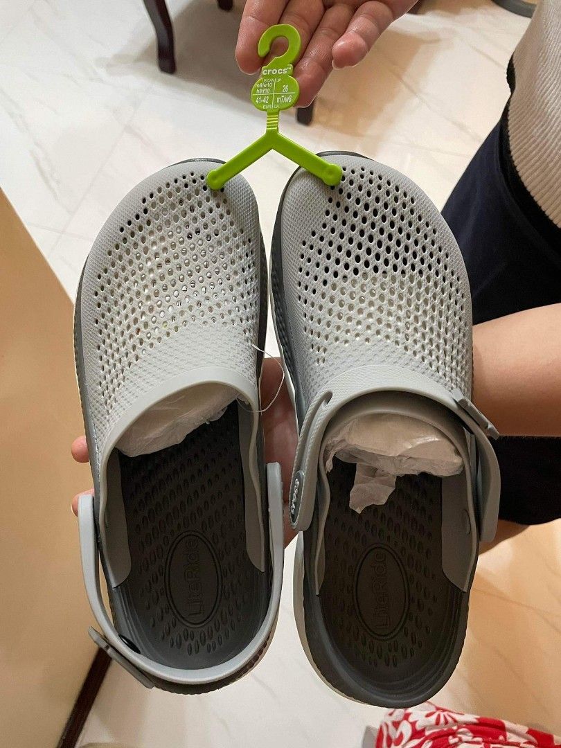 Crocs Lite Ride, Men's Fashion, Footwear, Slippers & Slides on Carousell