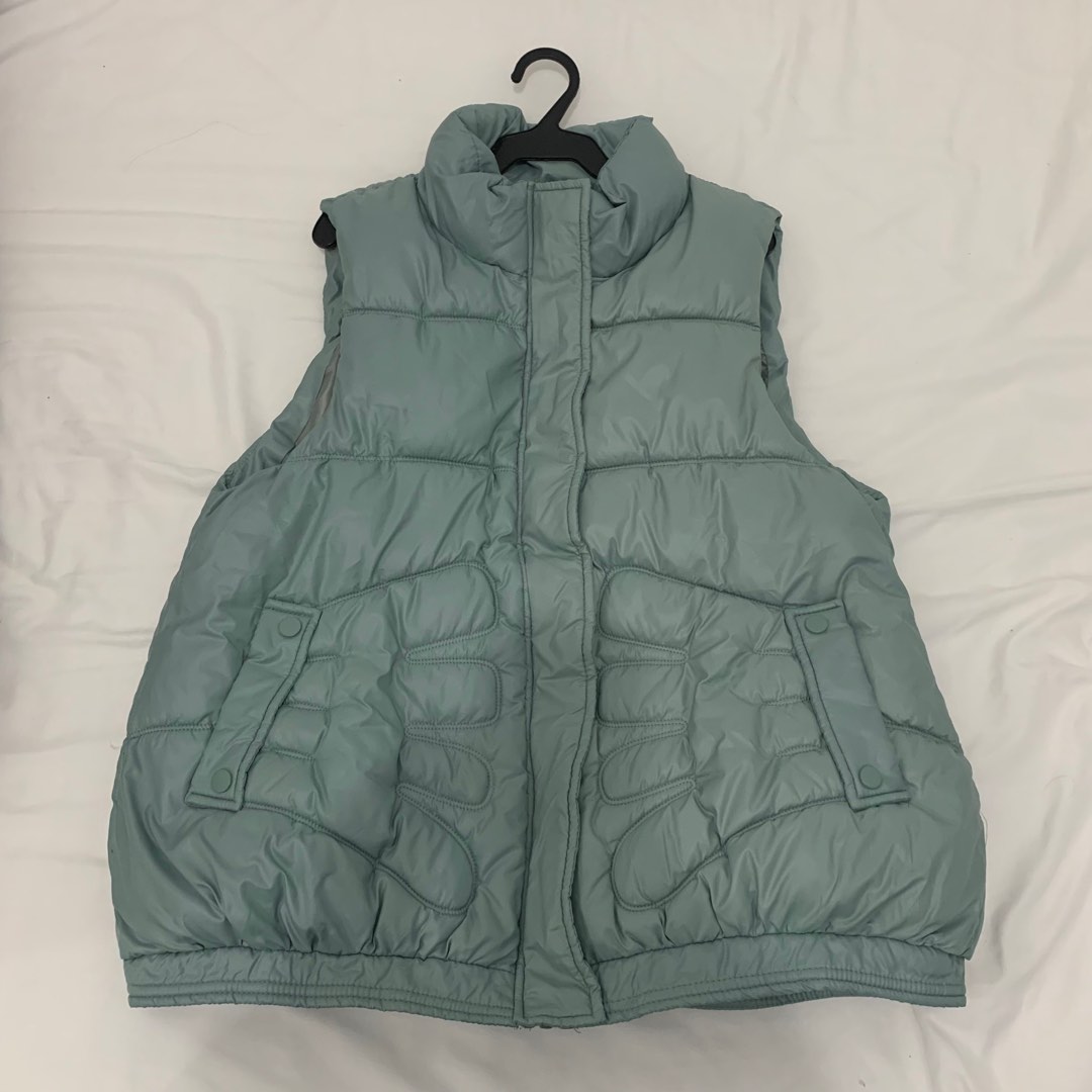 cute green puffer jacket !, Women's Fashion, Coats, Jackets and ...