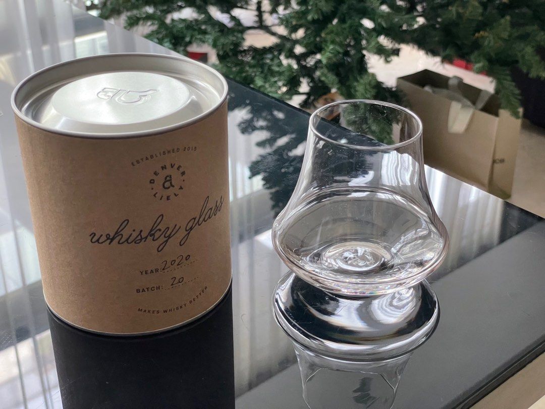 Denver & Liely Whisky Glass, Food & Drinks, Alcoholic Beverages on ...