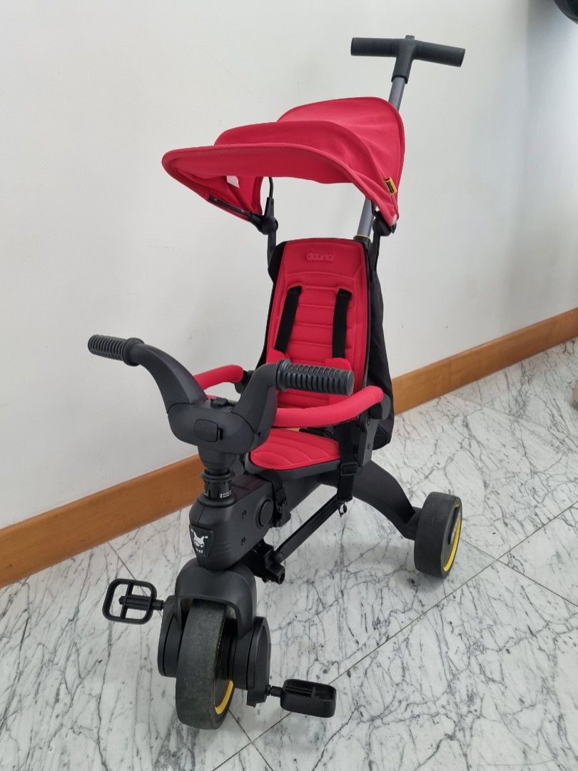 Doona Liki Trike S1 - Flame Red, Babies & Kids, Going Out, Strollers on ...