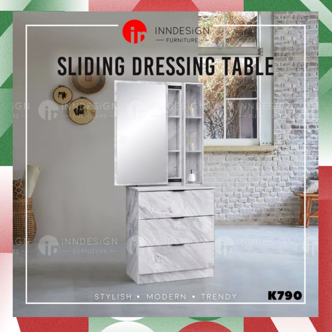 dressing table dresser, Furniture & Home Living, Furniture, Tables ...