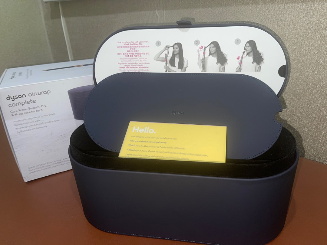 Dyson Airwrap Complete Set Box and Case, Beauty & Personal Care, Hair ...