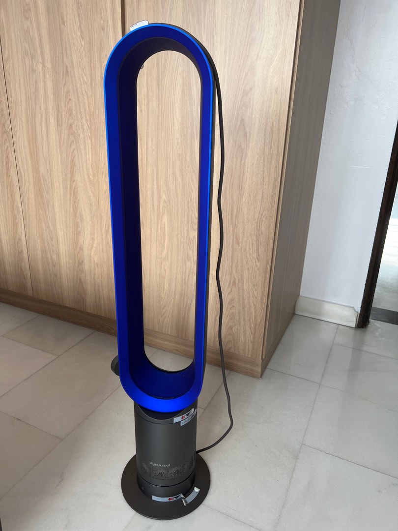 Dyson Tower Fan Iron Blue AM07, Furniture & Home Living, Lighting ...