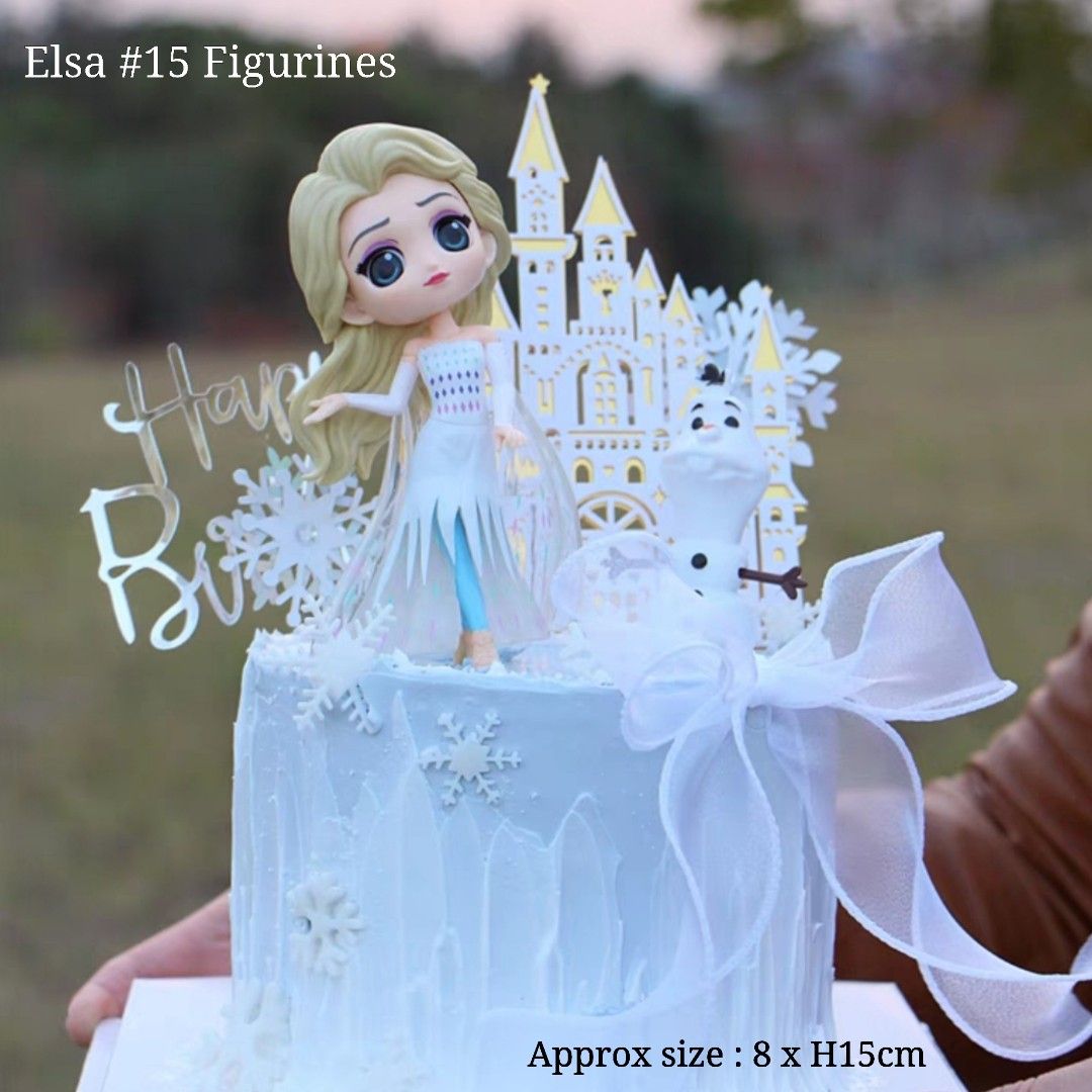 Elsa #15 Figurines Cake Topper, Furniture & Home Living, Kitchenware ...