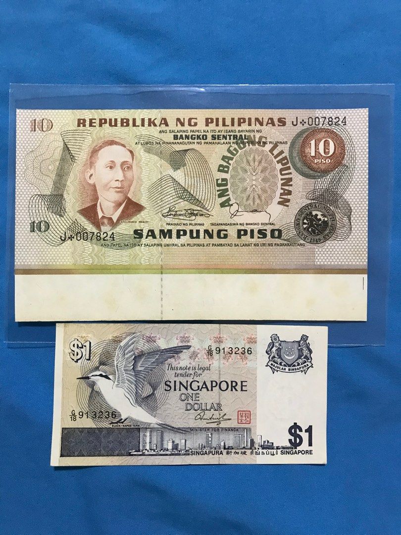Error-presentation money 10 piso philippines currency 1975, Hobbies ...