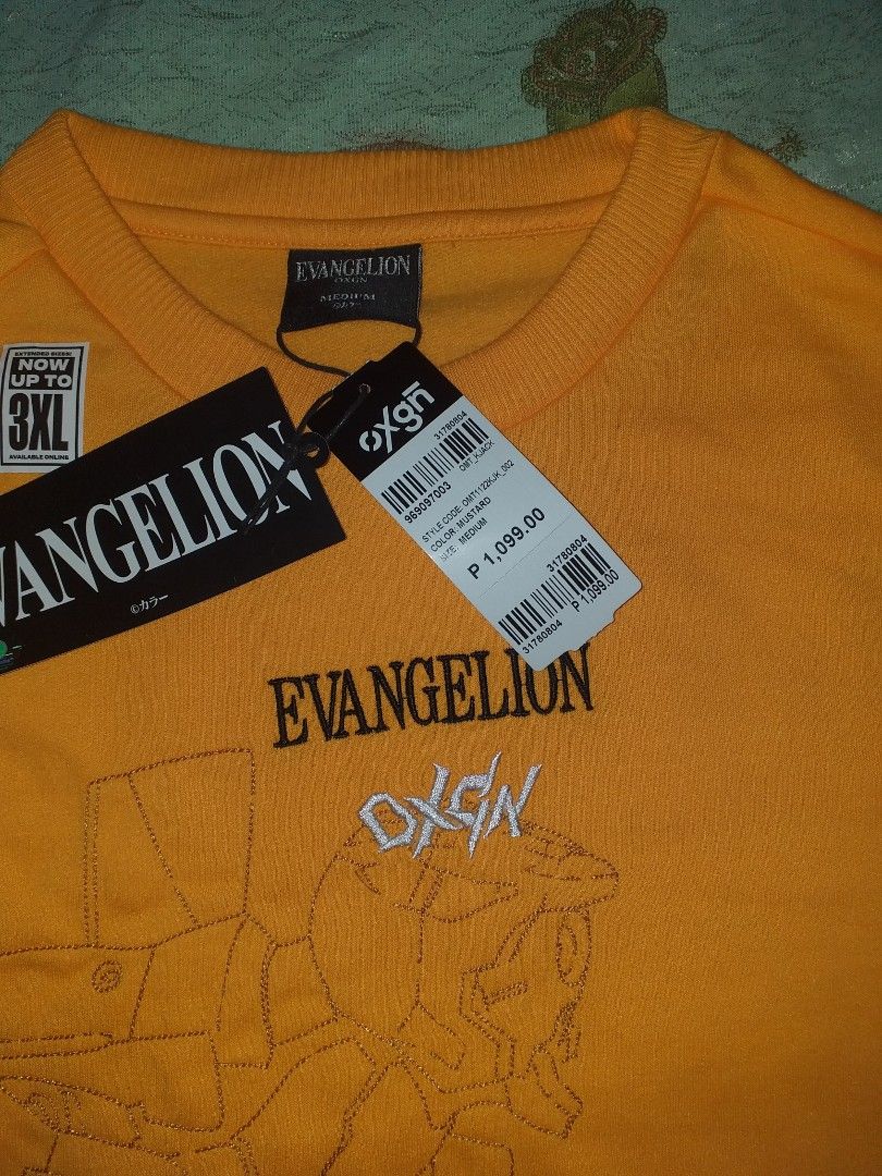 Evangelion X OXGN Pullover, Men's Fashion, Tops & Sets, Hoodies on ...