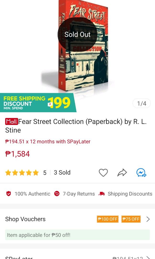 Fear Street Collection (RL Stine), Hobbies & Toys, Books & Magazines ...