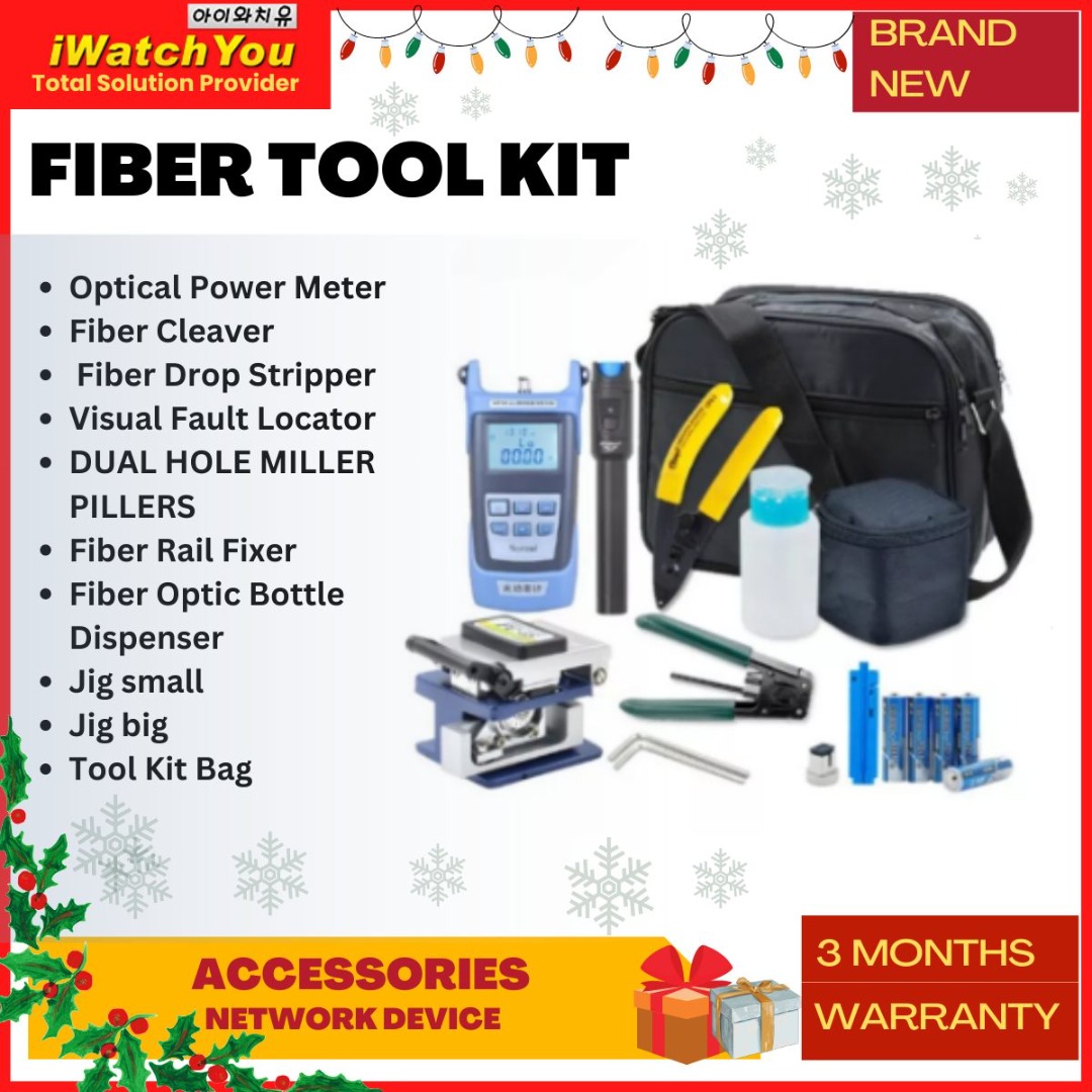 FIBER TOOL KIT, Furniture & Home Living, Security & Locks, Security ...