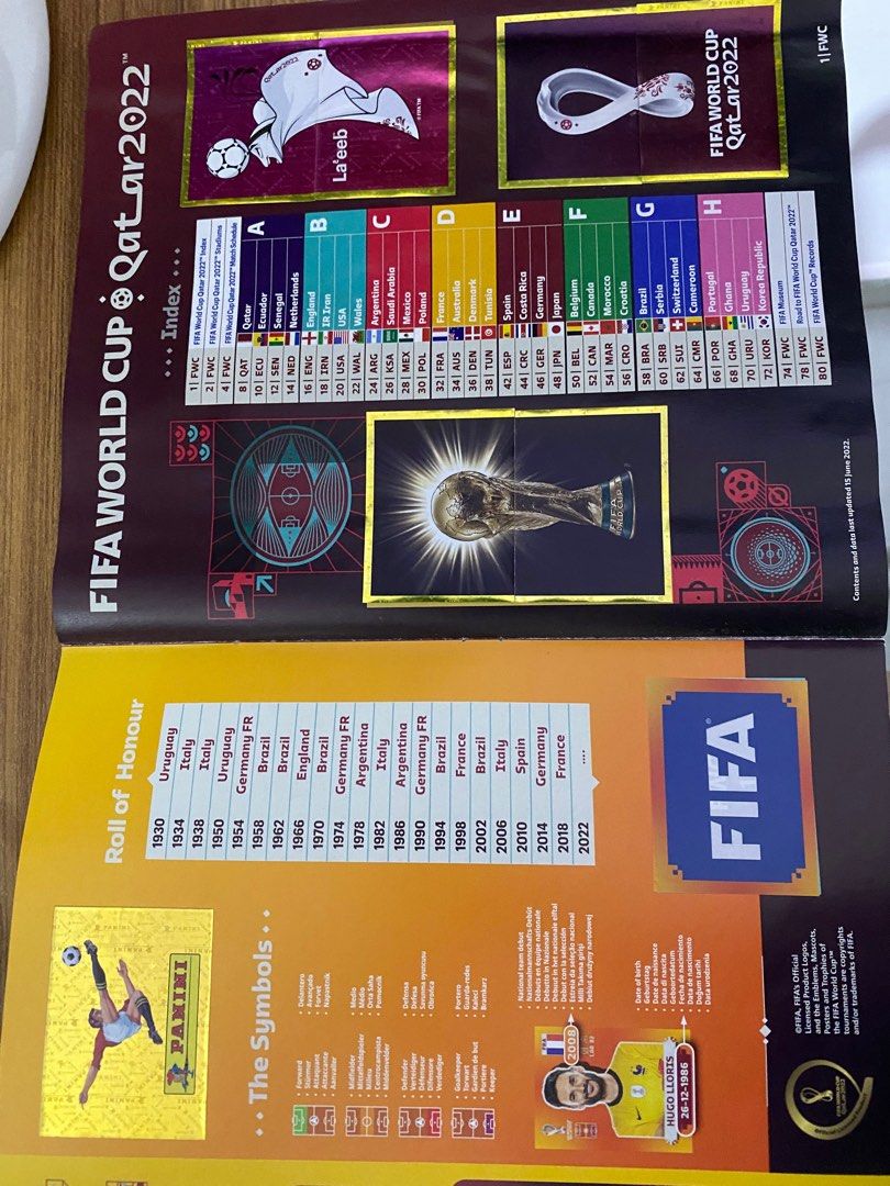 FIFA World Cup Qatar Sticker Album Panini, Hobbies & Toys, Toys & Games ...