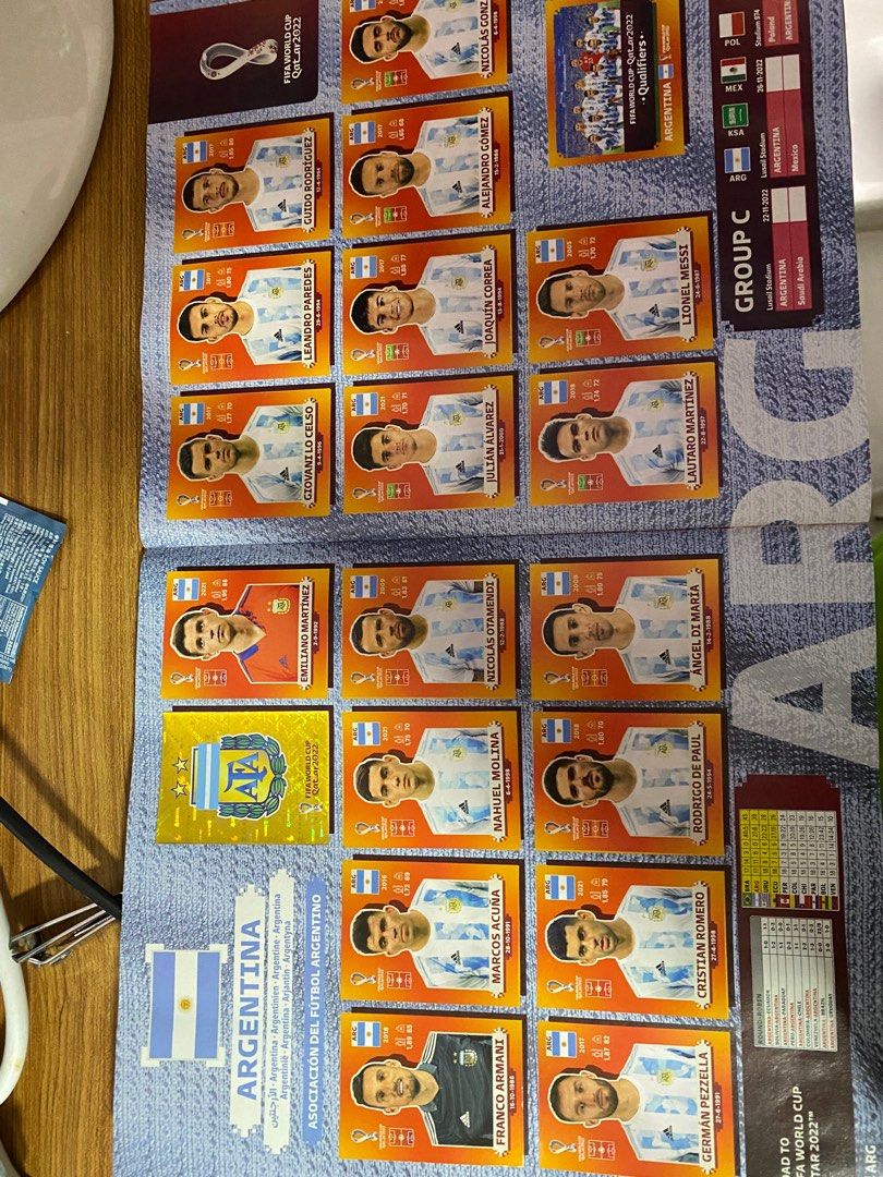 FIFA World Cup Qatar Sticker Album Panini, Hobbies & Toys, Toys & Games ...