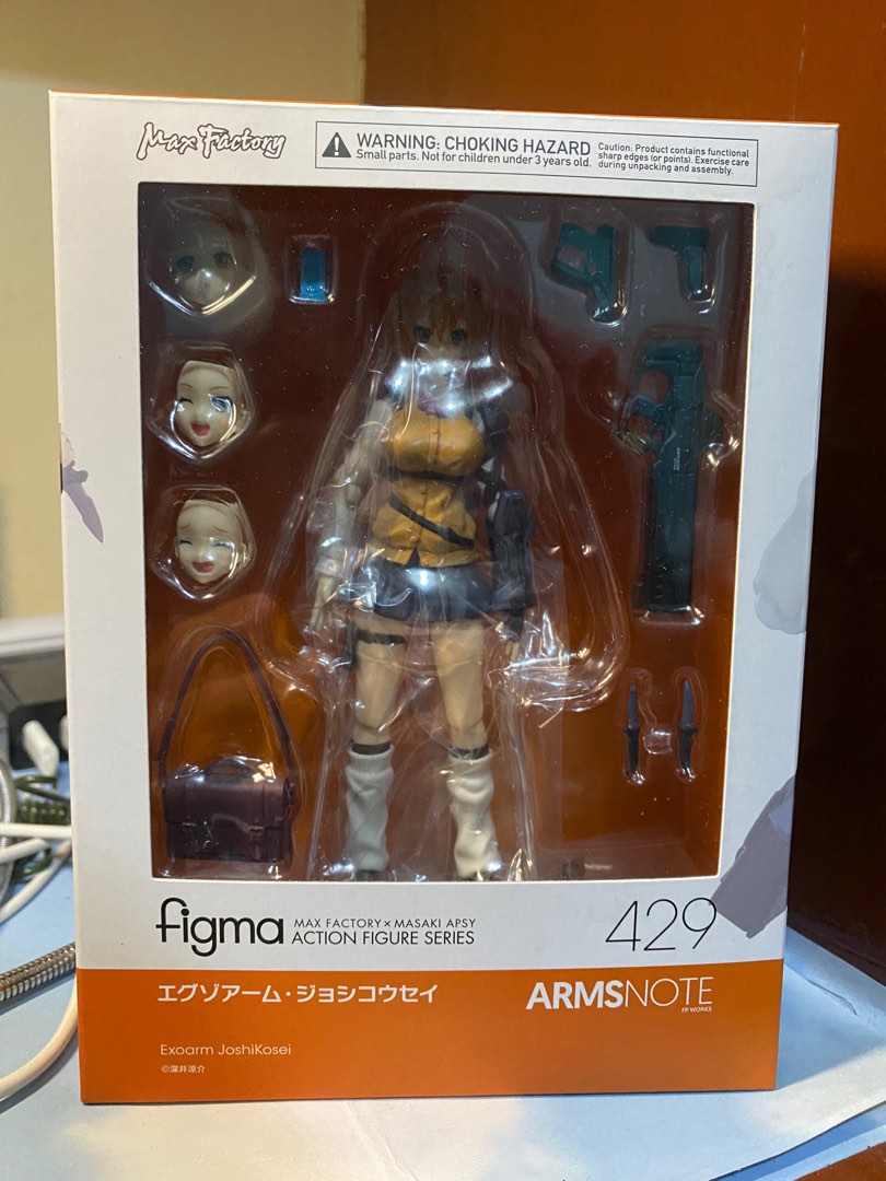 Figma 429 - ARMS NOTE - Exoarm JoshiKosei, Hobbies & Toys, Toys & Games ...