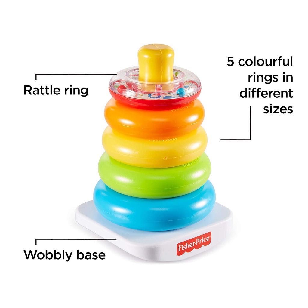 Fisher price bundle: Stack toy, shape sorter and xylophone, Babies ...
