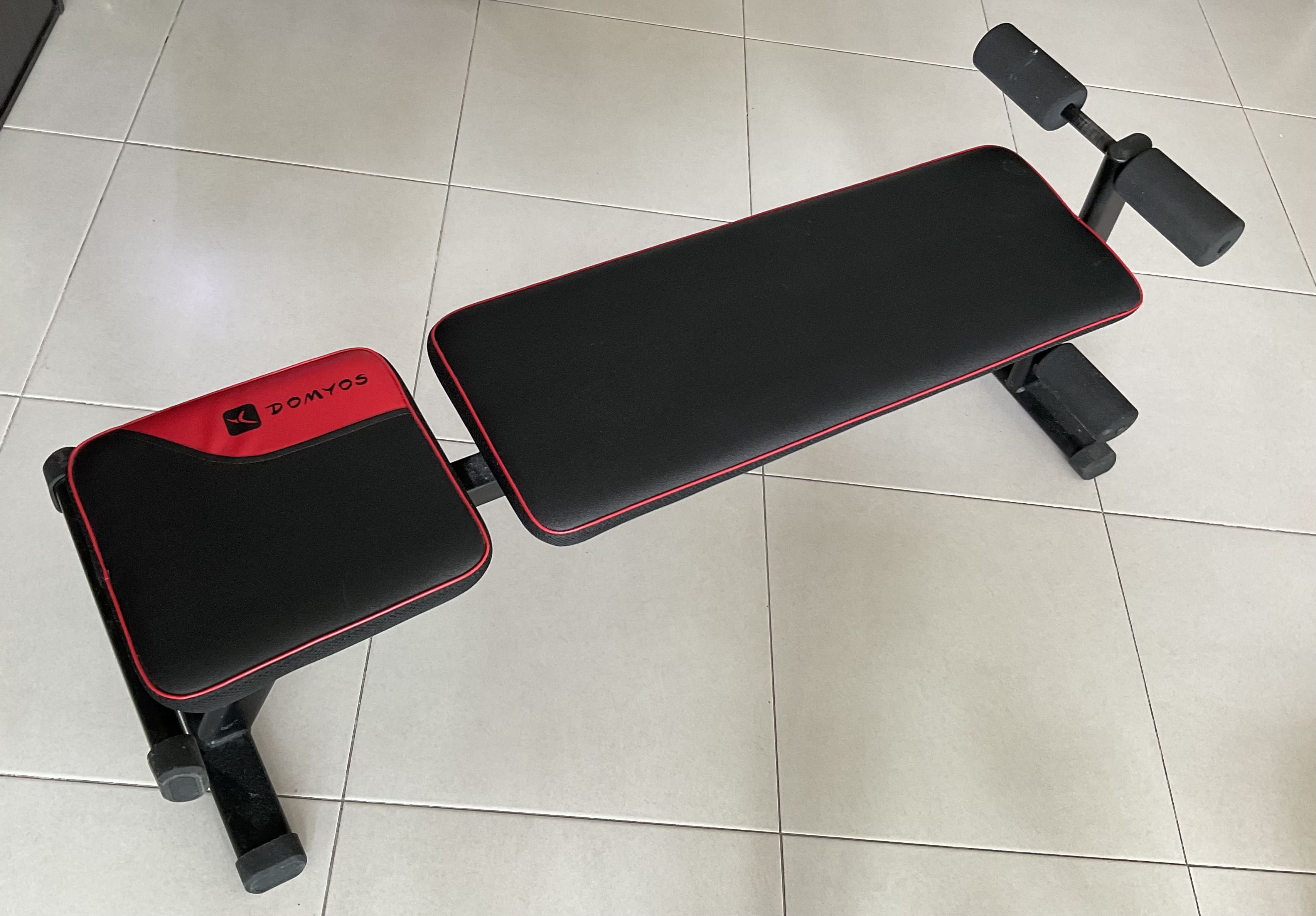 Folding 2-Way Abs Weight Bench, Sports Equipment, Exercise & Fitness ...