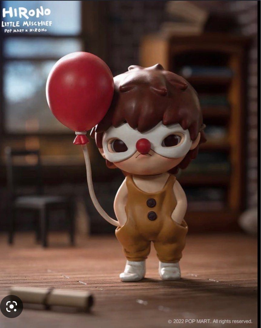 [FREE MAIL]Pop Mart Hirono Little Mischief Persona popmart clown ...