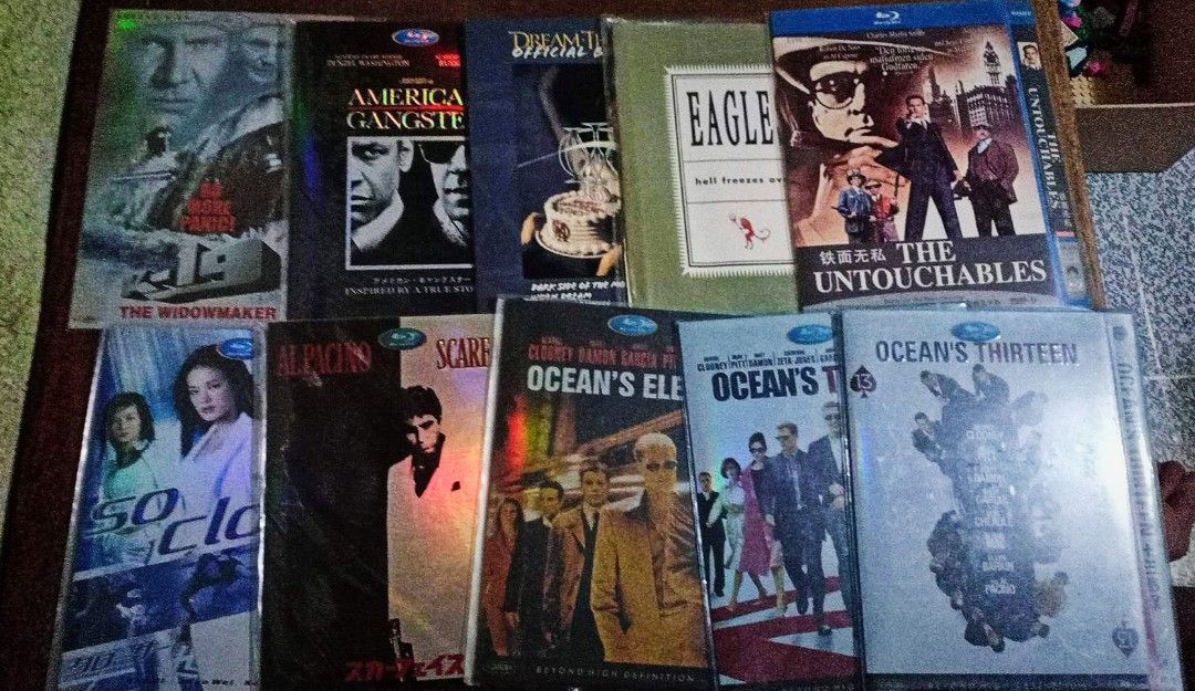Fs40pcs personal dvd collections ALL IN for 700 pesos, Hobbies & Toys ...
